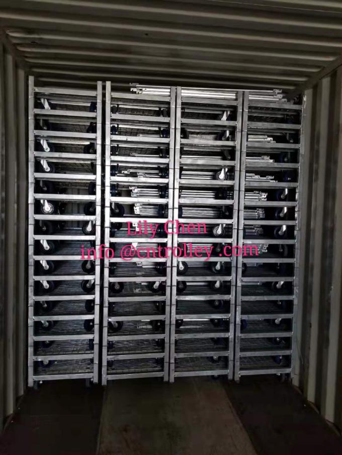 Danish CC Container Flower Trolleys Green House Nursery Plant Transport