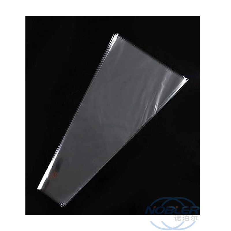 200 Pieces Plastic Flower Bouquet Sleeve Clear Cellophane Bags Rose ...