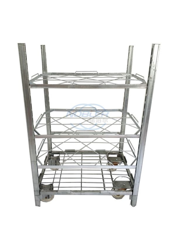 Danish Trolley 2 Directional Rubber Wheel Push And Pull Type Flower ...