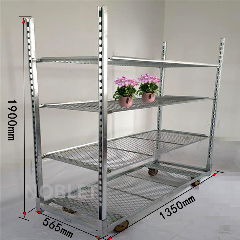 Danish Flower Trolley Bud Truck Ec Trolley Hot Dip Galvanizing