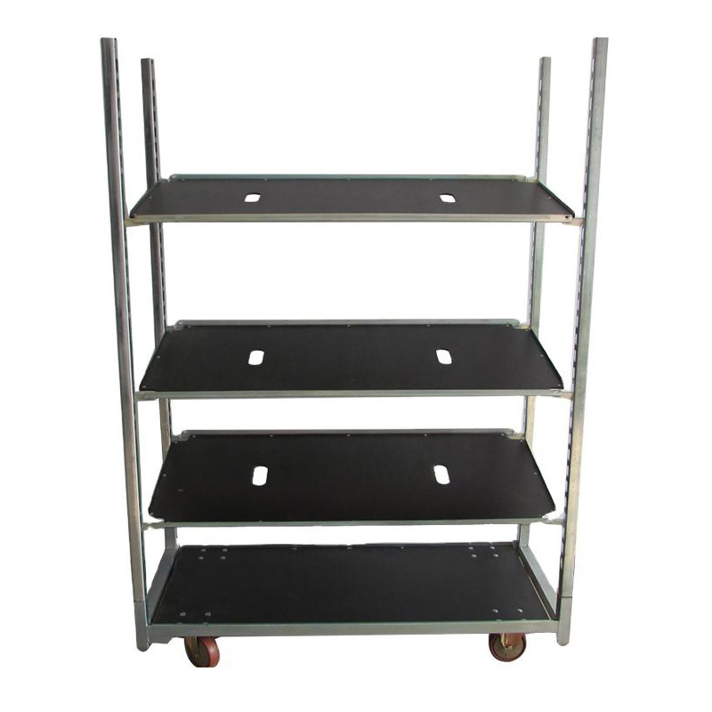 Danish Flower Trolley Cc Plant Rack With Wheels Flower Transport Trolley
