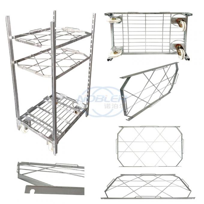 Danish Trolley 2 Directional Rubber Wheel Push And Pull Type Flower ...