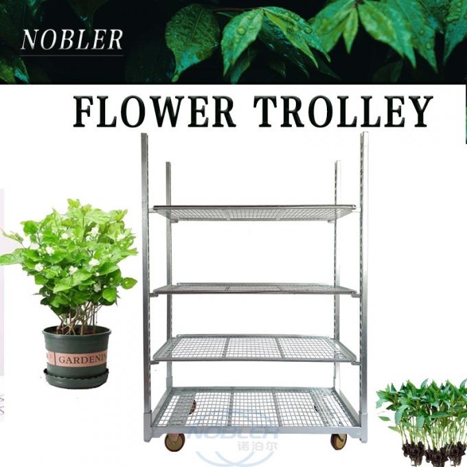 Danish Flower Trolley Bud Truck Ec Trolley Hot Dip Galvanizing
