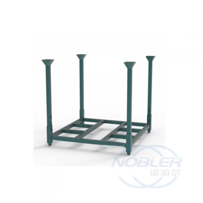 Heavy Duty Stacking Detachable Metal Tire Storage Rack System For Forklift