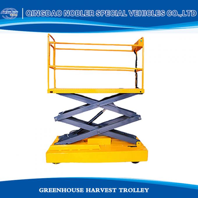 Agricultural Picking Rail Car Greenhouse Harvest Trolley